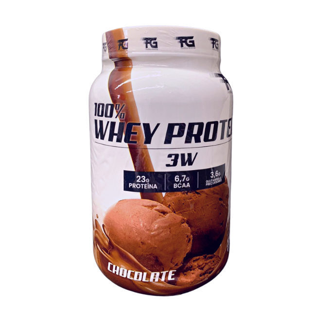 100% Whey Protein 3W 900g Fast Gold Nutrition